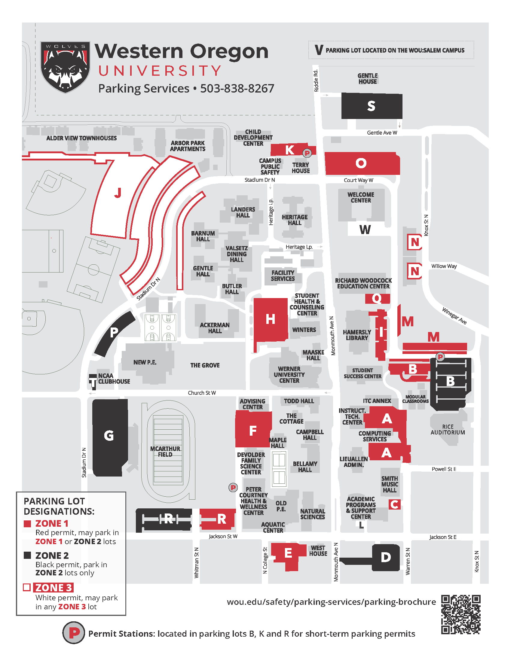 Annual Parking Permit | Western Oregon University